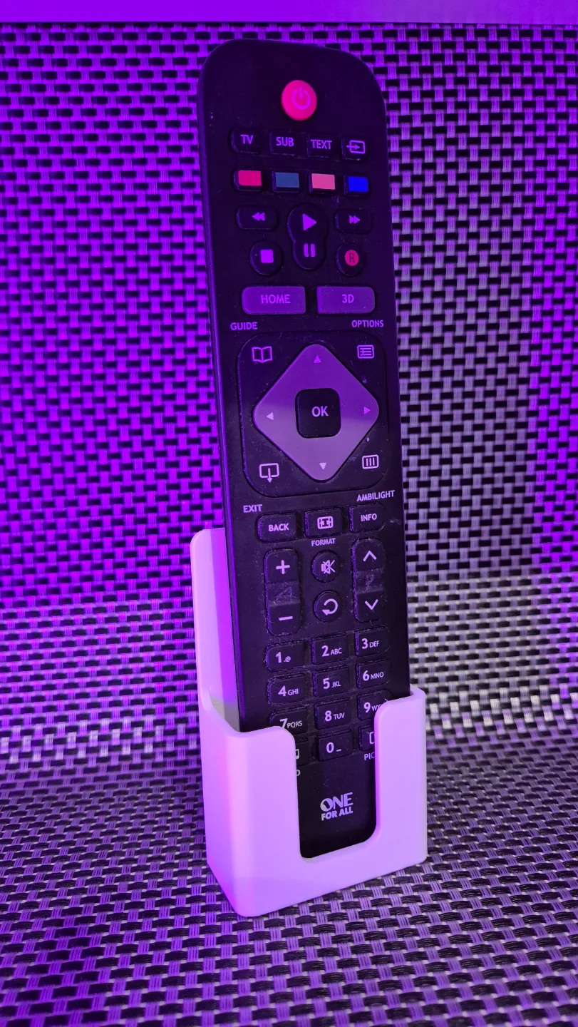 TV remote wall mount by dD Tech MakerWorld: Download Free 3D Models