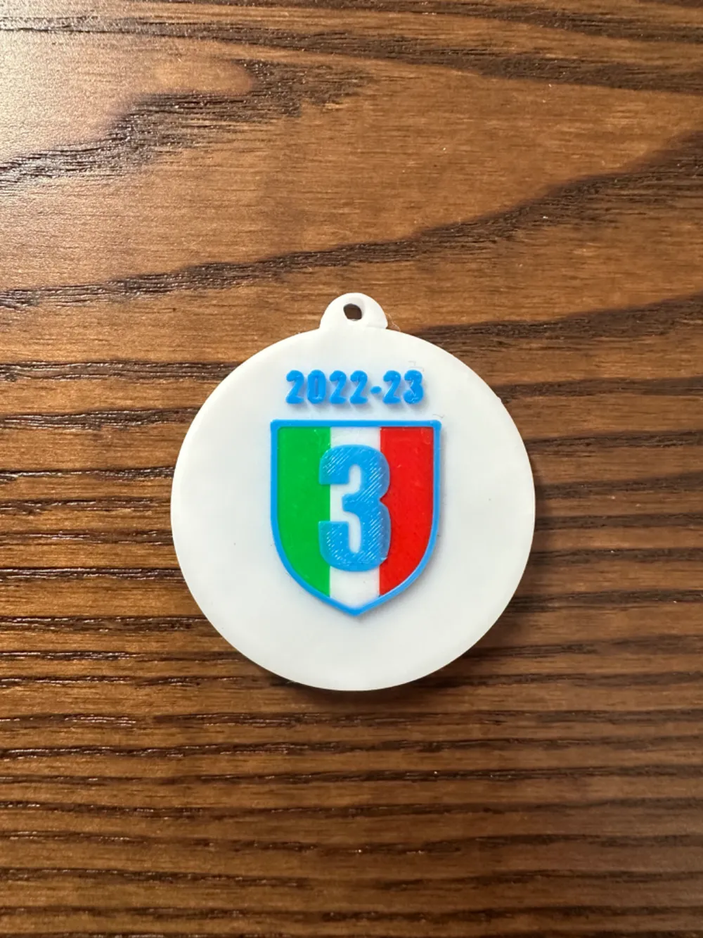 SSC NAPOLI CHAMPION KEYCHAIN by PepPinho_3D - MakerWorld