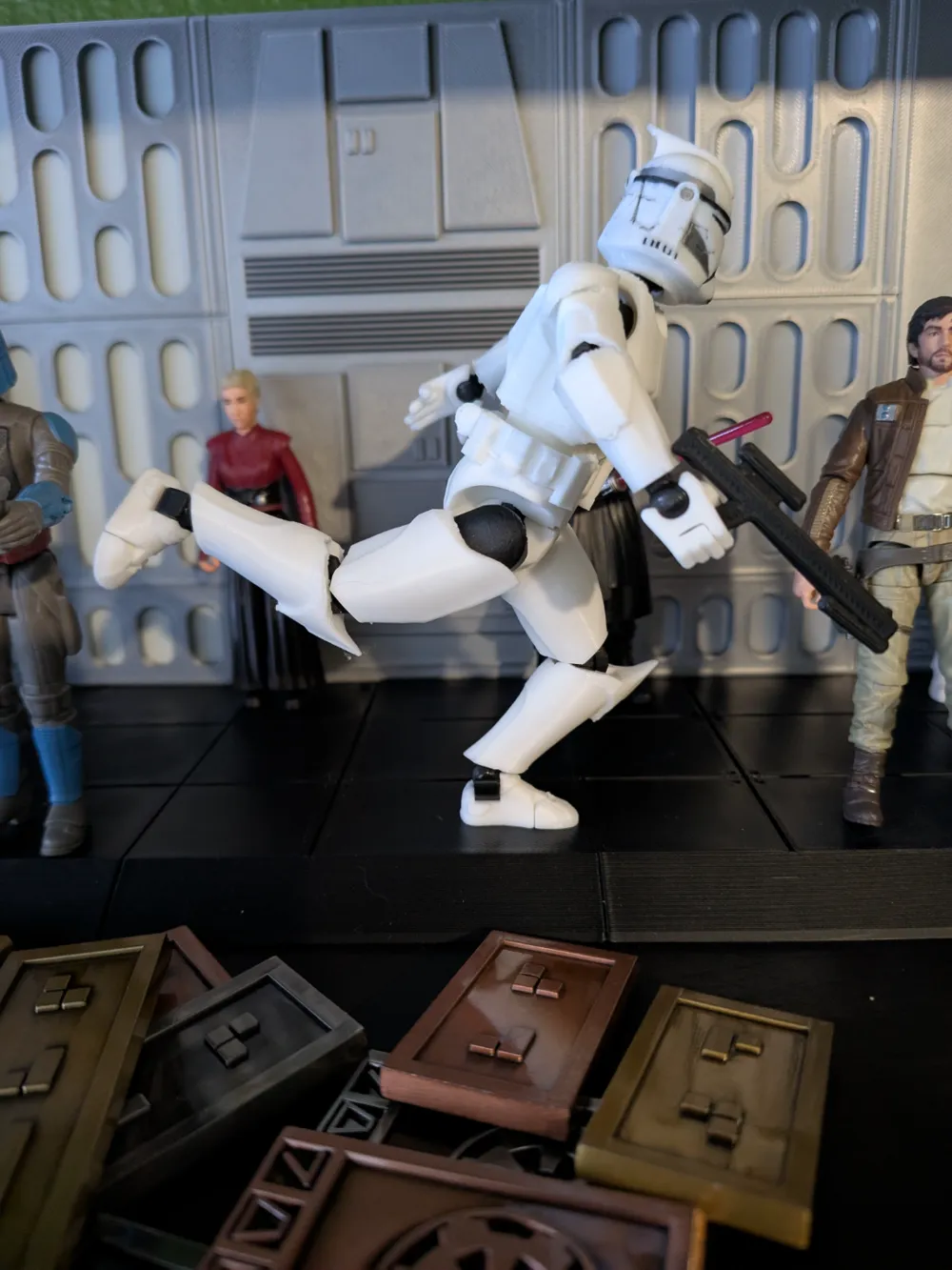 Dummy 13 Clone Trooper Feet for Figure Displays Remixed by i3onkers ...