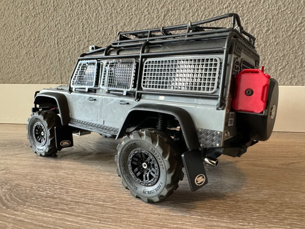 Traxxas TRX4M Defender Mudflaps by Lucology - MakerWorld