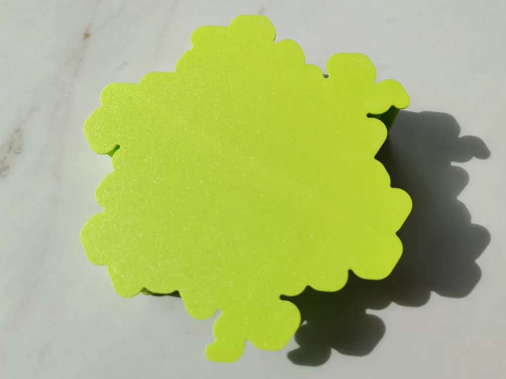 Gosper Curve Fractal Marble run (8mm) by giraffe112358 MakerWorld ...