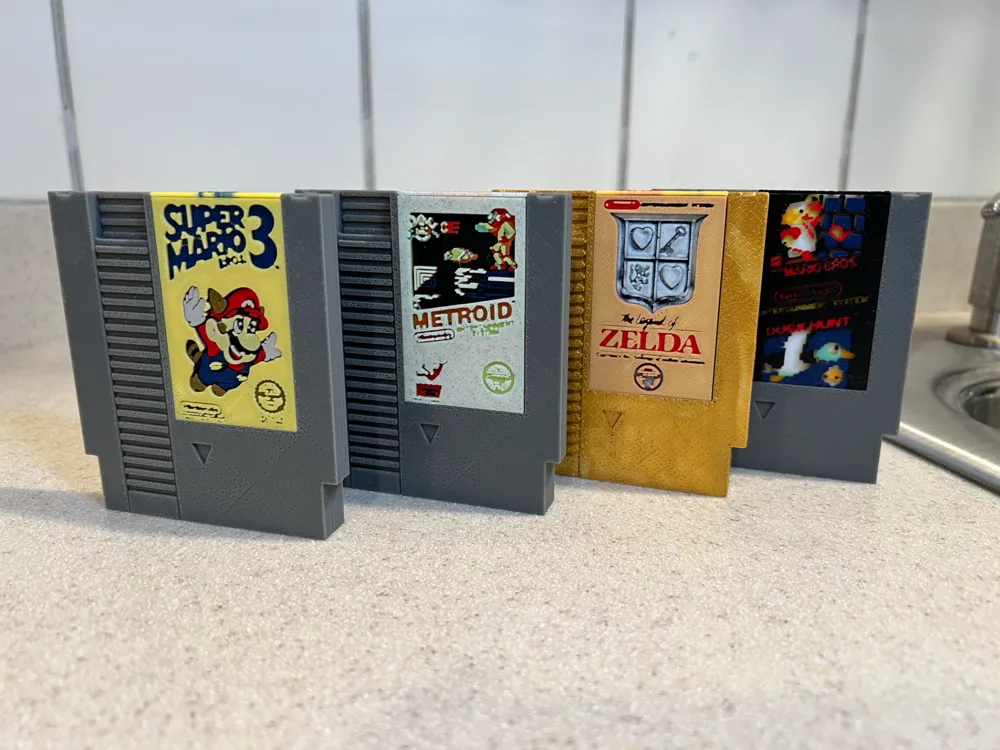 NES Console, Cartridges, and Controllers v2.0 by Richie Rich Richie ...