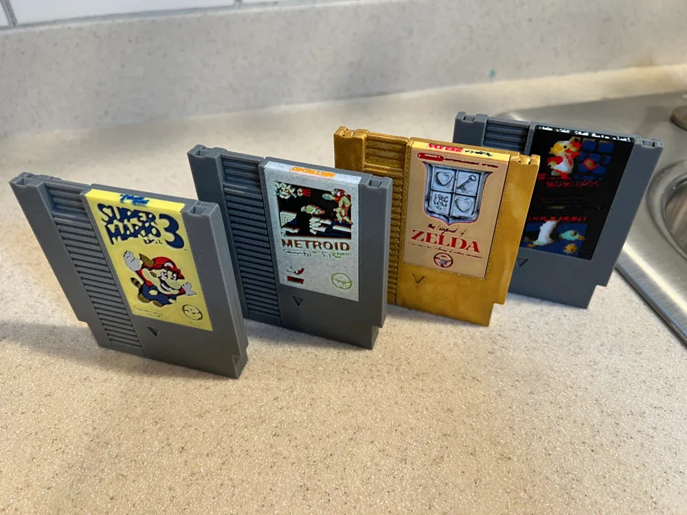 NES Console, Cartridges, and Controllers v2.0 by Richie Rich Richie ...