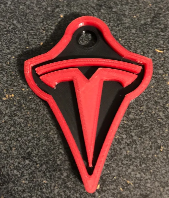 Tesla Keychain by marcsloan85 - MakerWorld