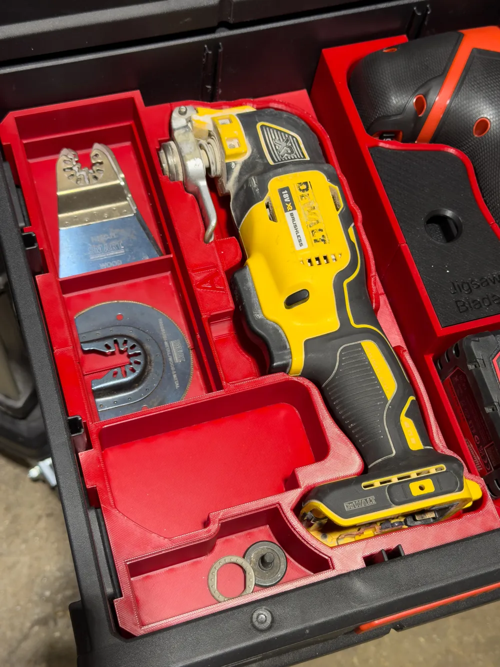 Packout 3 Drawer Insert for Dewalt DCS355 - Free 3D Print Model ...