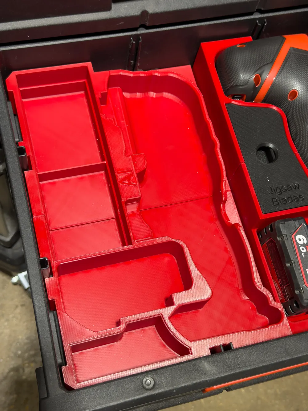 Packout 3 Drawer Insert for Dewalt DCS355 - Free 3D Print Model ...