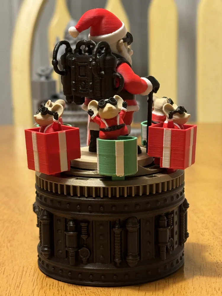 santa's secret party 来自 Anko MakerWorld：免费下载 3D 模型
