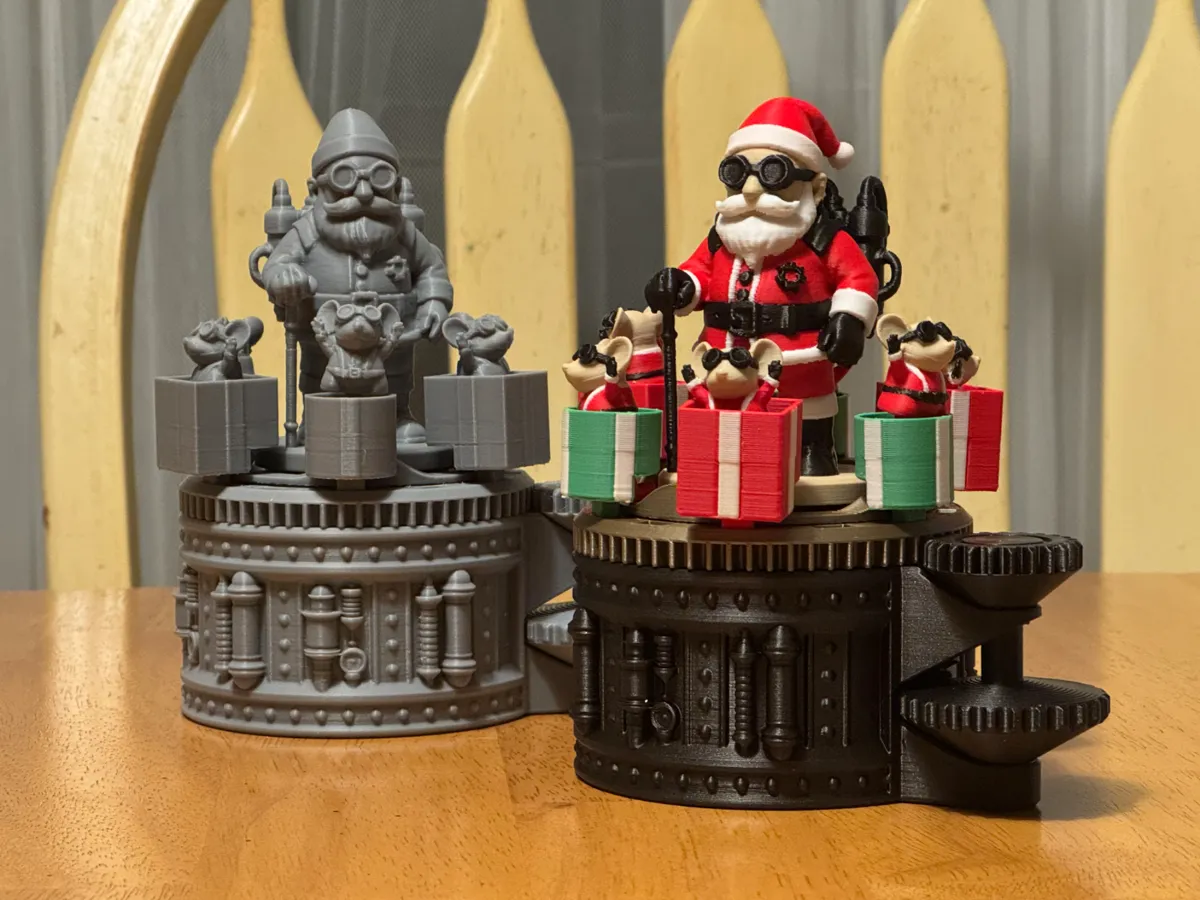 santa's secret party 来自 Anko MakerWorld：免费下载 3D 模型