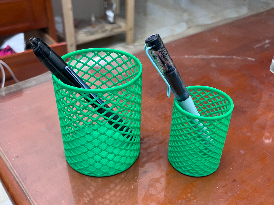 Spiral Mesh Pen Holder by user_1404041426 - MakerWorld