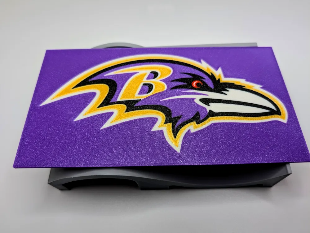 Ravens Flag / Plate by Sage Prints and DesignMakerWorld: Download Free ...
