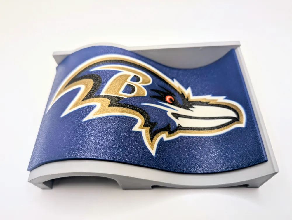 Ravens Flag / Plate by Sage Prints and DesignMakerWorld: Download Free ...