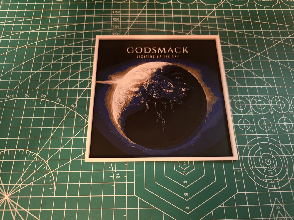 Godsmack "Lighting Up the Sky" Album - Hueforge - Free 3D Print Model ...
