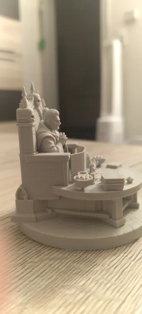 Evil Dungeon Master - Free 3D Print Model - MakerWorld