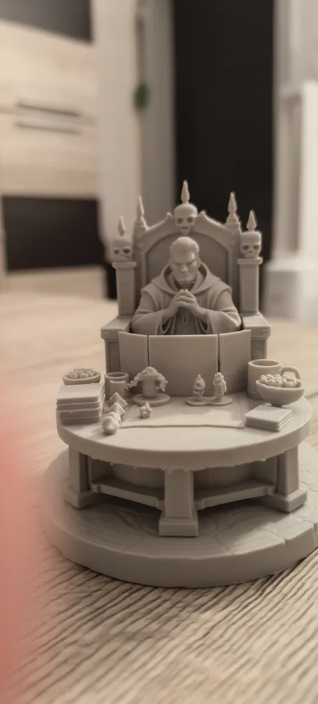 Evil Dungeon Master - Free 3D Print Model - MakerWorld