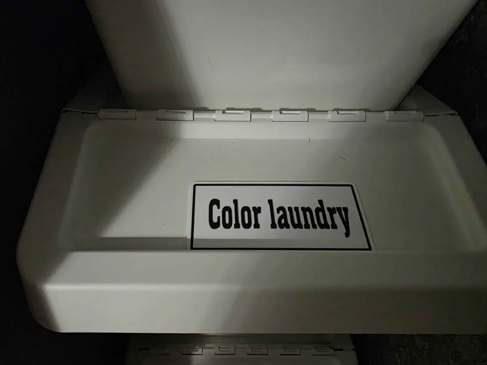 laundry basket labels - Free 3D Print Model - MakerWorld