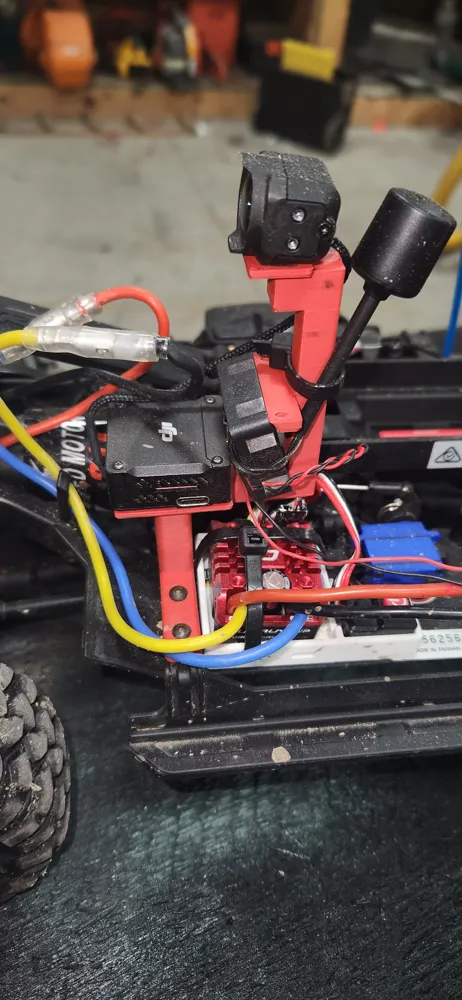 Soporte FPV para TRX 4. para DJI O3 Air Unit - Modelo de impresión 3D ...