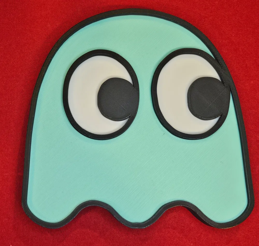 Wall Art - PAC Retro - Pac-Man Ghost (NO AMS) by rashuge MakerWorld ...
