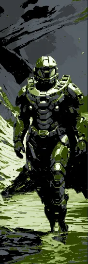 Set of 3 Fan Art Bookmarks - Tributes to Master Chief from the Halo ...