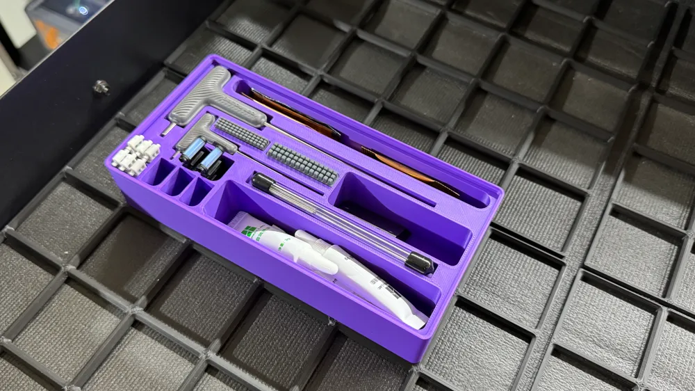 Gridfinity Bambu Lab Tool/Accessories Holder by Wilbaru - MakerWorld