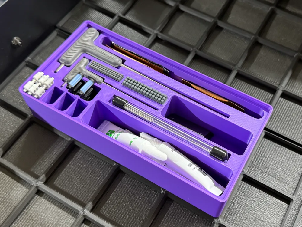 Gridfinity Bambu Lab Tool/Accessories Holder by Wilbaru - MakerWorld