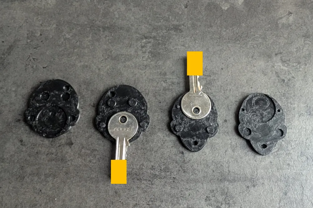 Super Mario & Luigi key cover by Razvan_B MakerWorld: Download Free 3D ...