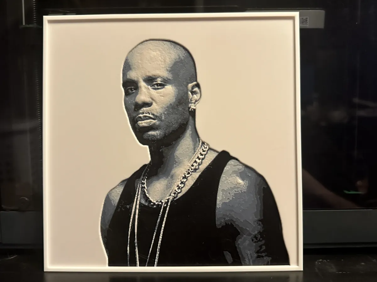 DMX Hueforge Poster - Free 3D Print Model - MakerWorld