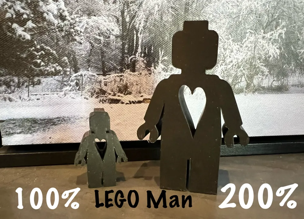 Brick Legoman LOVE by kjtowns - MakerWorld
