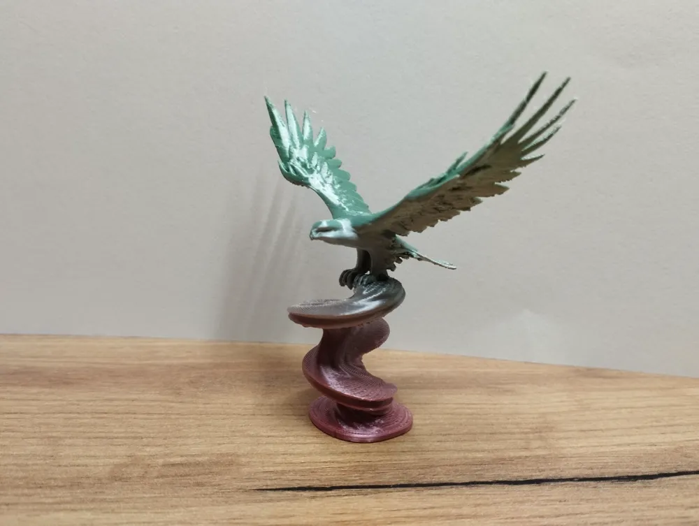 Eagle in flight statue by PolisLBC MakerWorld: Download Free 3D Models