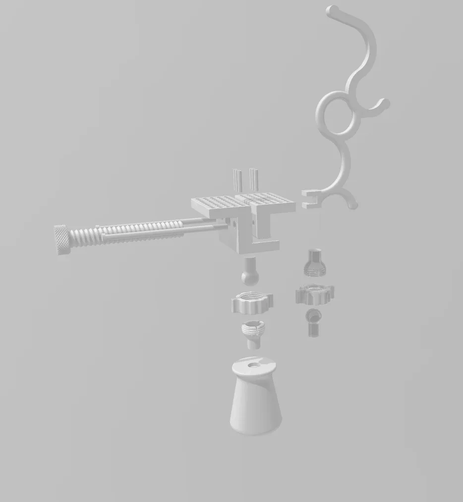 model / miniature /figure holder by BblackmilkK - MakerWorld