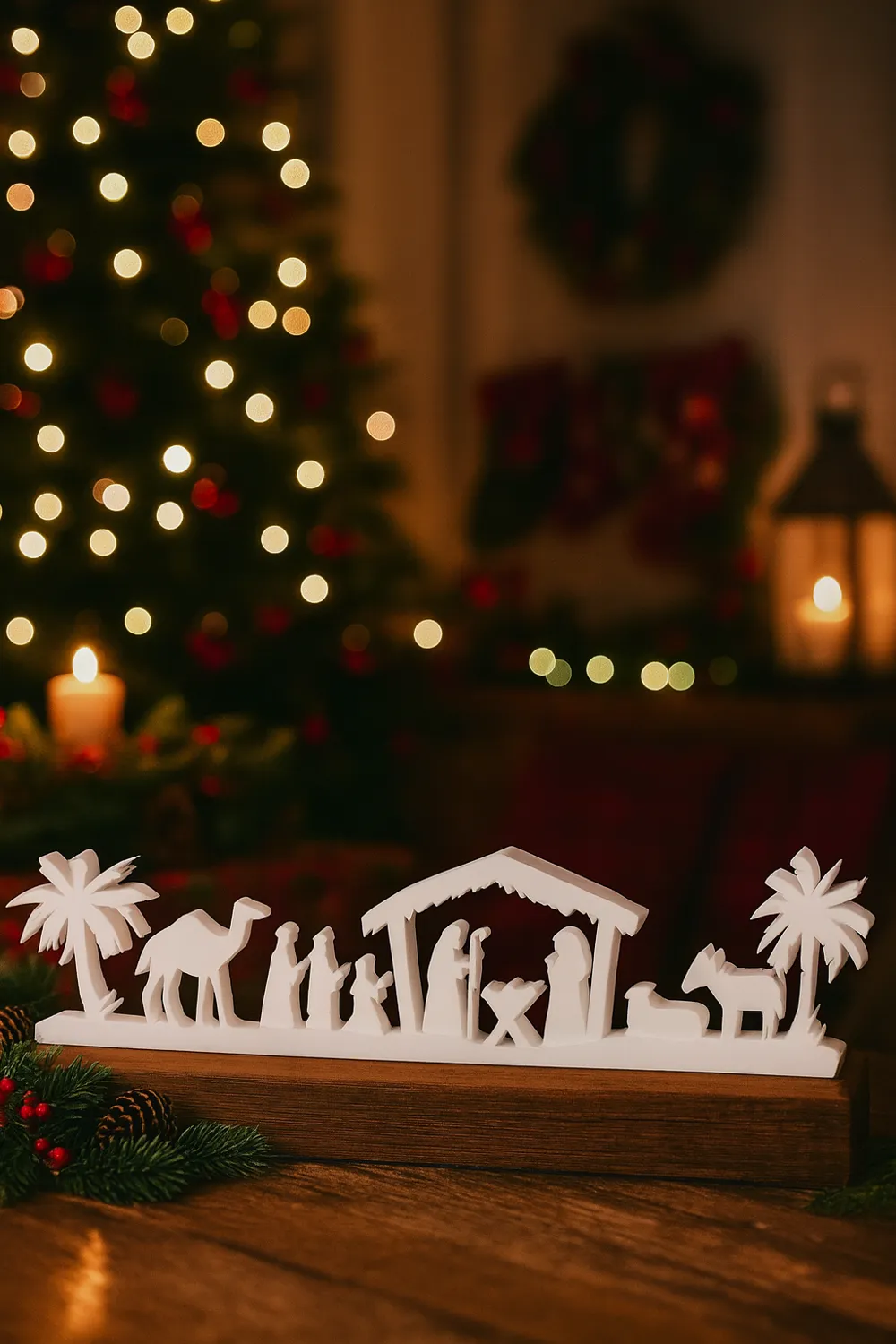 Christmas Nativity Diorama V2 - Free 3D Print Model - MakerWorld