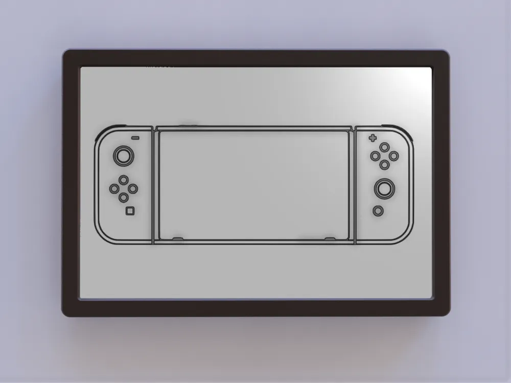 Nintendo Switch Patent Art by Ken Mills - MakerWorld