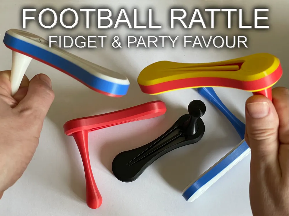 Print in place Ratchet Noise Maker, Rattle Clacker by Trusted ...