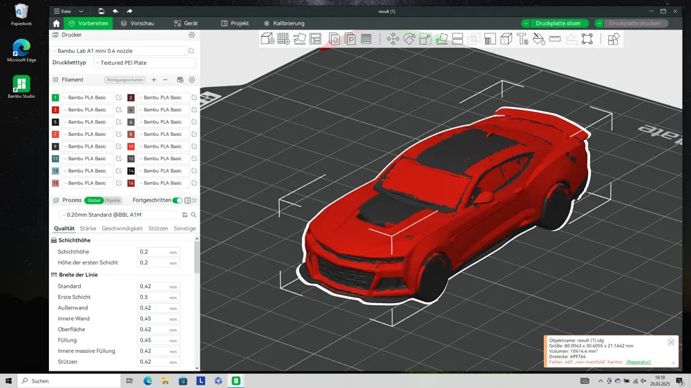 Camaro by 3D Drucker Nummer 1MakerWorld: Download Free 3D Models