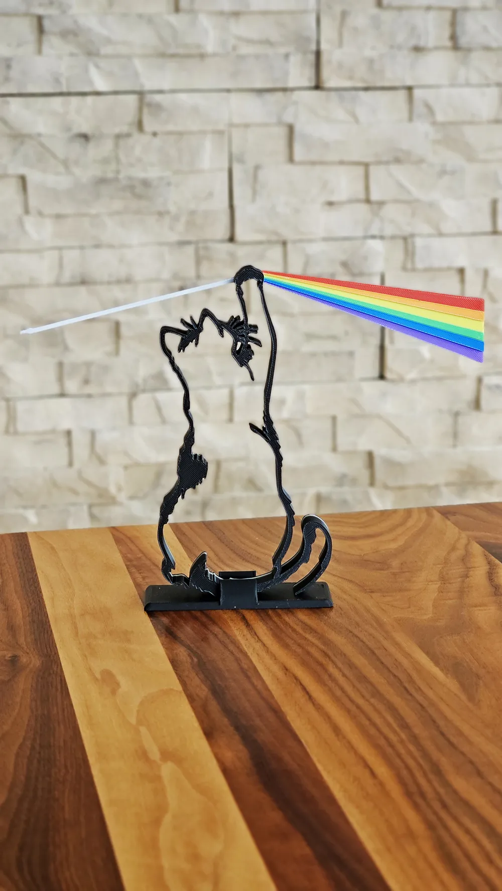 Cat Floyd (No AMS needed!) - Free 3D Print Model - MakerWorld