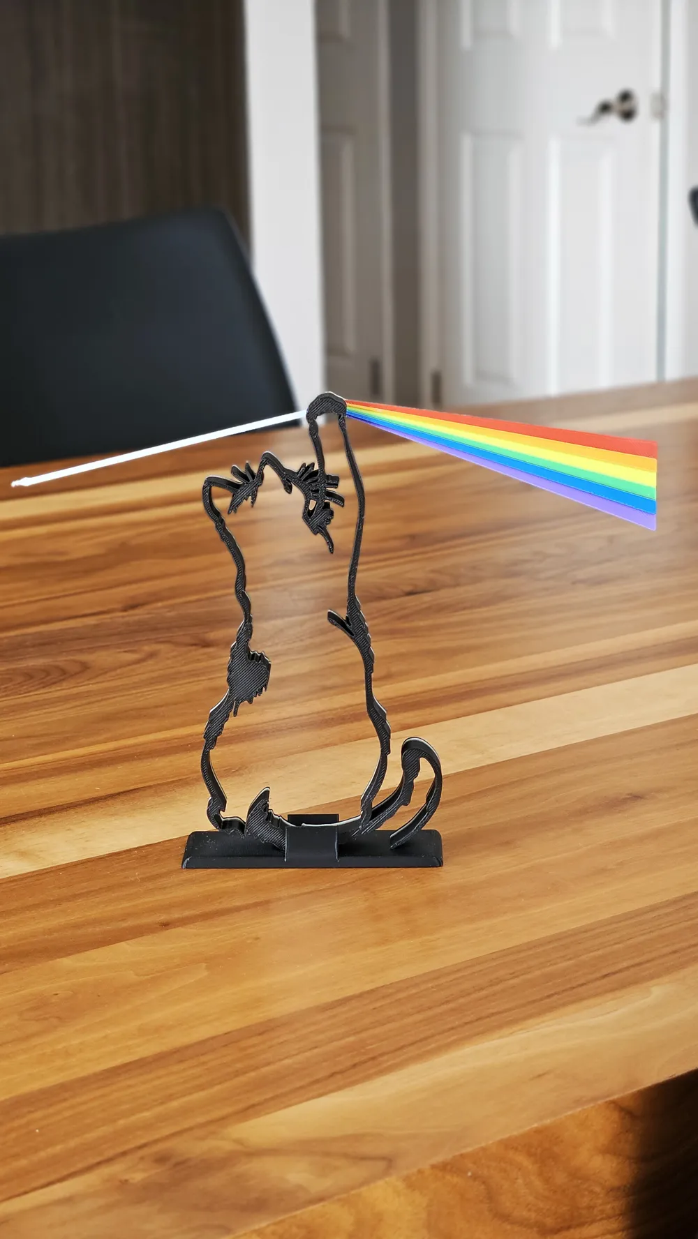 Cat Floyd (No AMS needed!) - Free 3D Print Model - MakerWorld
