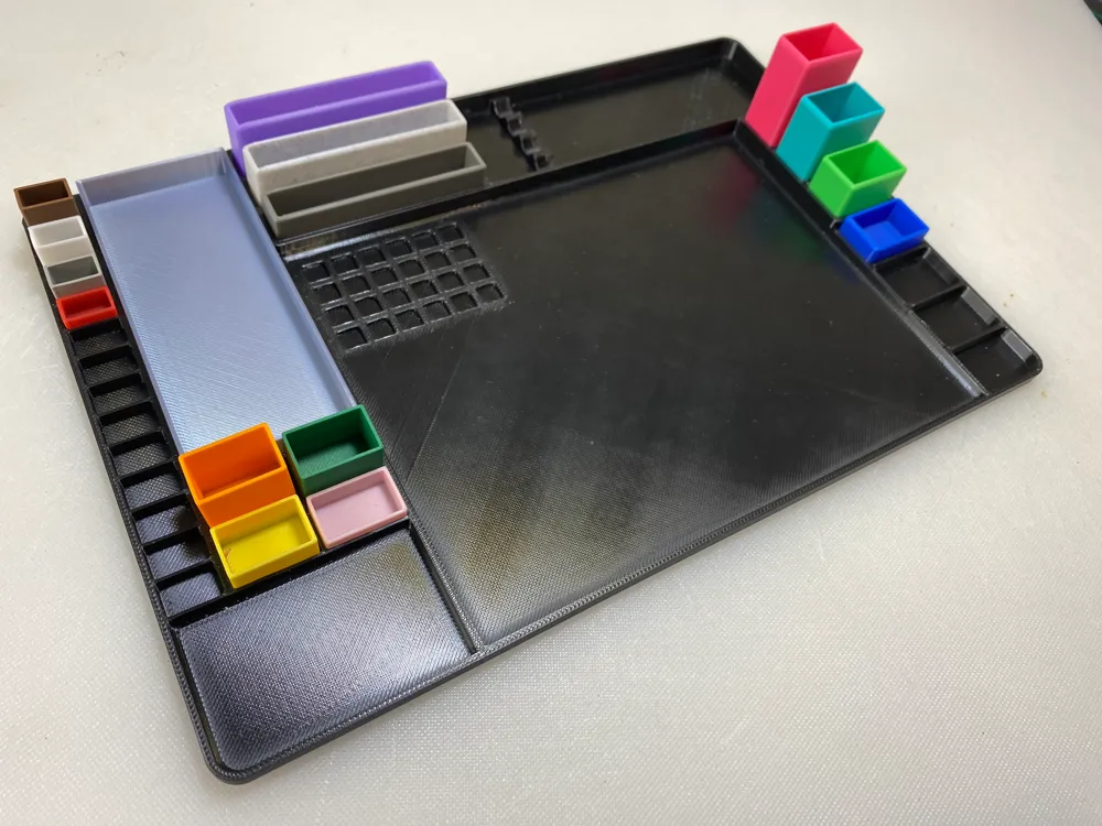 Gridfinity iPhone Android Phone Repair Mat + Trays by @Beast-Lab ...