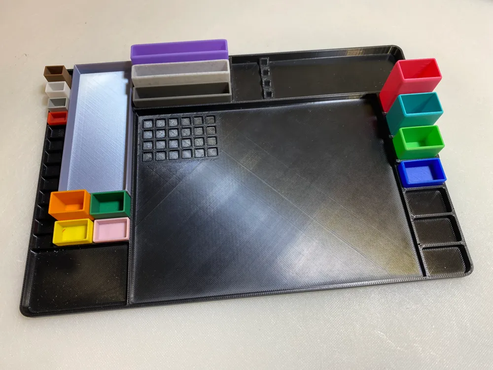 Gridfinity iPhone Android Phone Repair Mat + Trays by @Beast-Lab ...