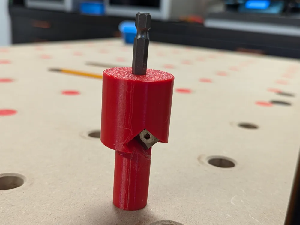 (3/4") MFT Bench Hole Reamer & Chamfer Tool - Free 3D Print Model ...