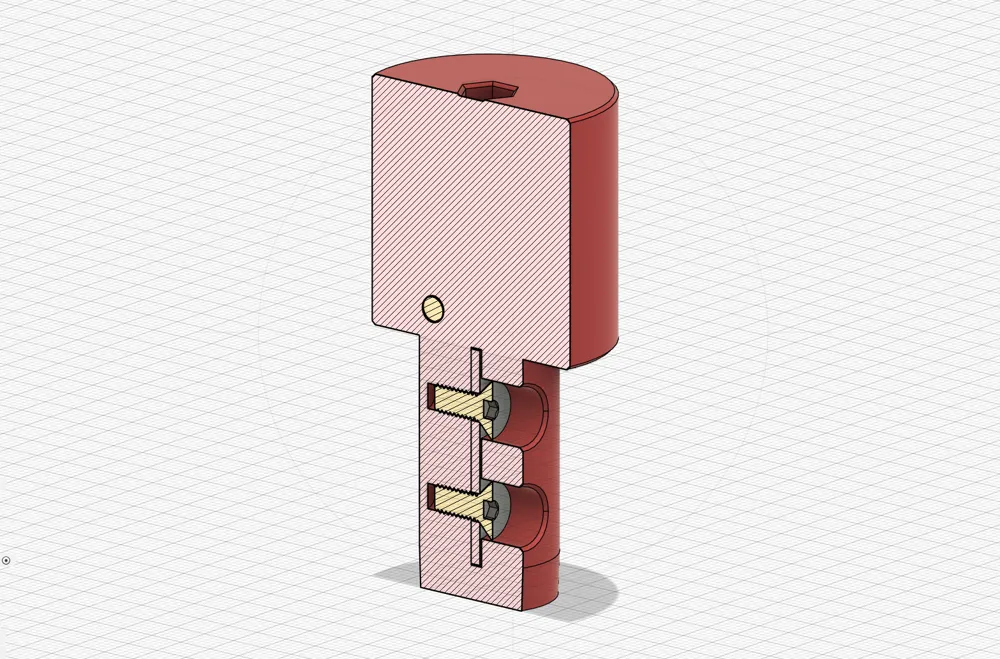 (3/4") MFT Bench Hole Reamer & Chamfer Tool - Free 3D Print Model ...