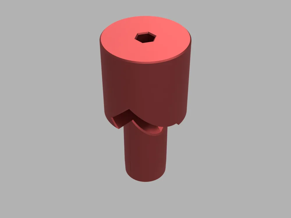 (3/4") MFT Bench Hole Reamer & Chamfer Tool - Free 3D Print Model ...