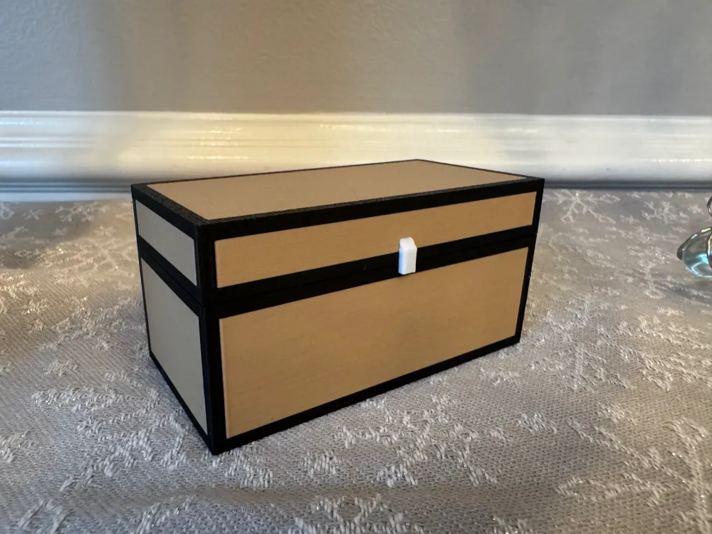 Minecraft Double Chest - Nintendo Switch Game Case - Free 3D Print ...