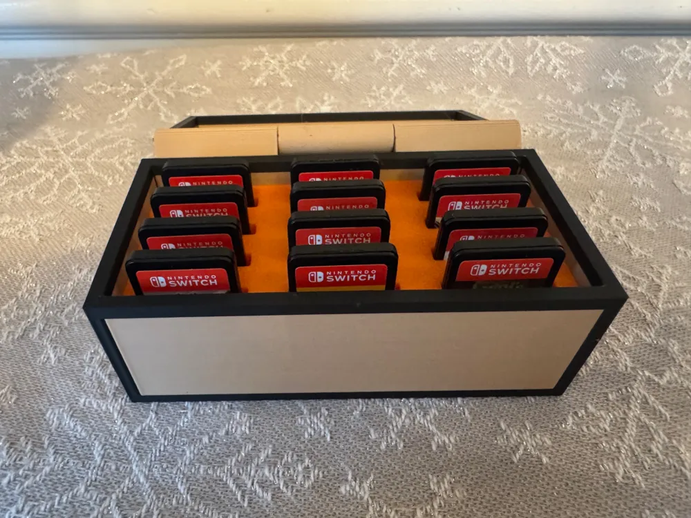 Minecraft Double Chest - Nintendo Switch Game Case Remixed by dan ...