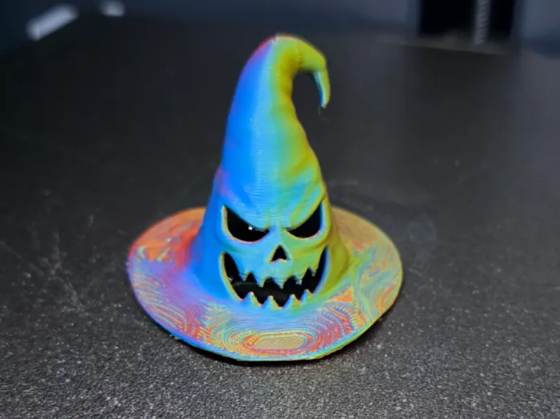 Scary witches Halloween hat - Free 3D Print Model - MakerWorld