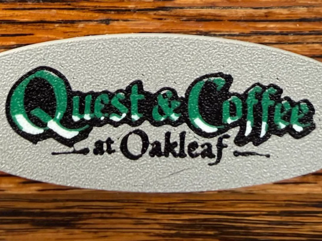 Chaveiro para Wargaming Quest e Café no Oakleaf - Modelo gratuito para ...