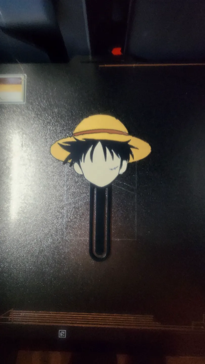 Luffy Bookmark by Mech - MakerWorld