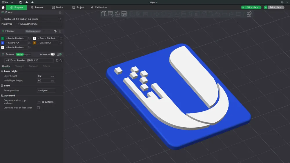 Ubiquiti Unifi Logo by vsheehan - MakerWorld