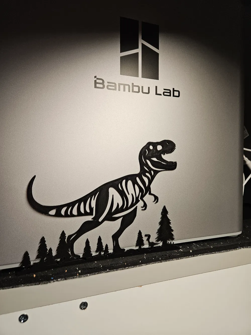 T-Rex - 2d silhouette - AI Generated by JF-699 MakerWorld: Download ...