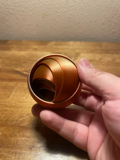 Fidget rings - keychain by Printajmi3d - MakerWorld