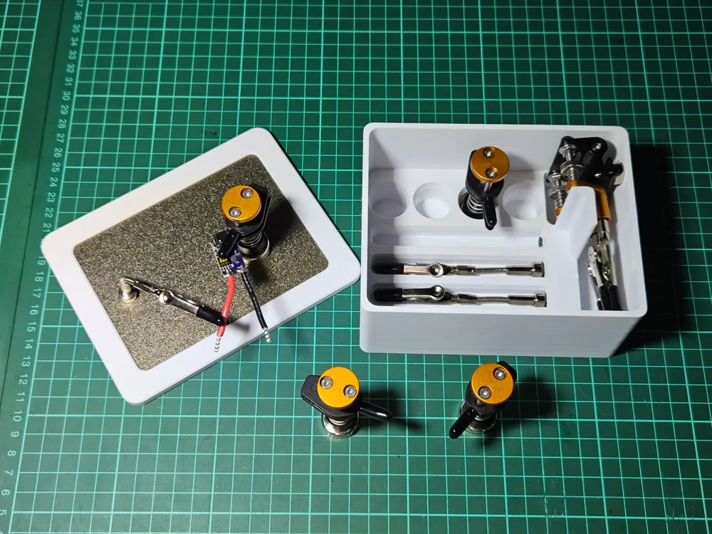 Magnetic Third Hand Storage - Free 3D Print Model - MakerWorld