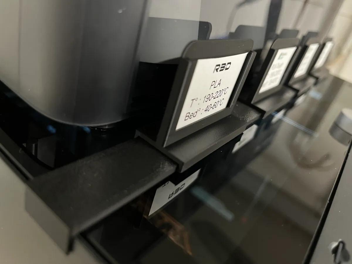 AMS Spool Label System (without any glue) - Free 3D Print Model ...